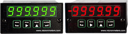 Micron Meters - Micron Digital Panel Meter | DC Volts | DC Current